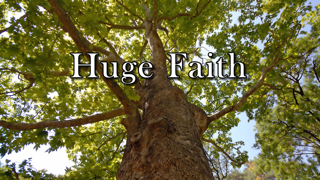 Huge Faith – January 31st, 2016 – Crosspoint Church Online