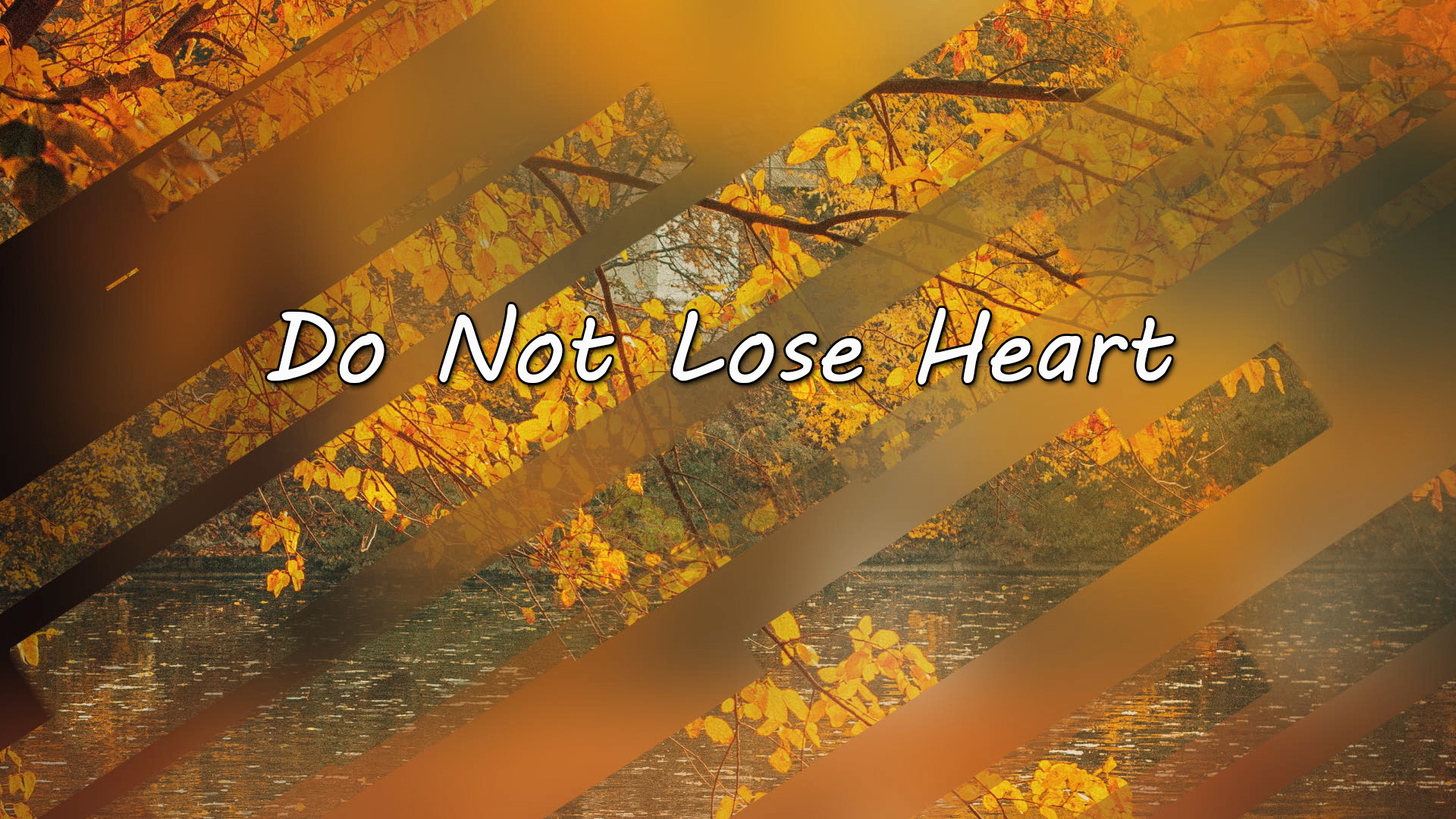 Do Not Lose Heart – September 29th, 2024 – Crosspoint Church Online